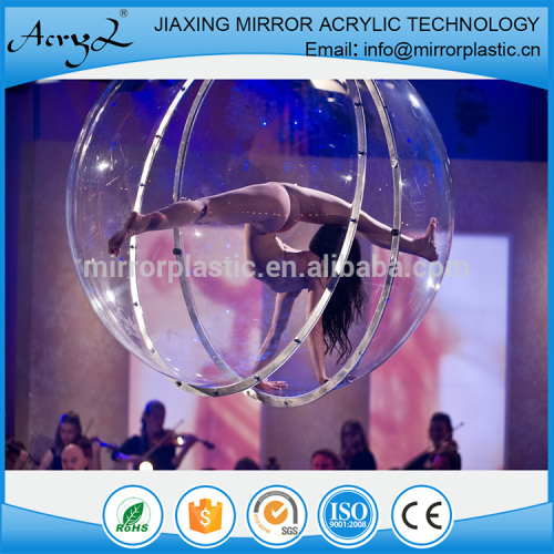 Large Clear Acrylic Sphere For Performing, High Quality Large Clear ...