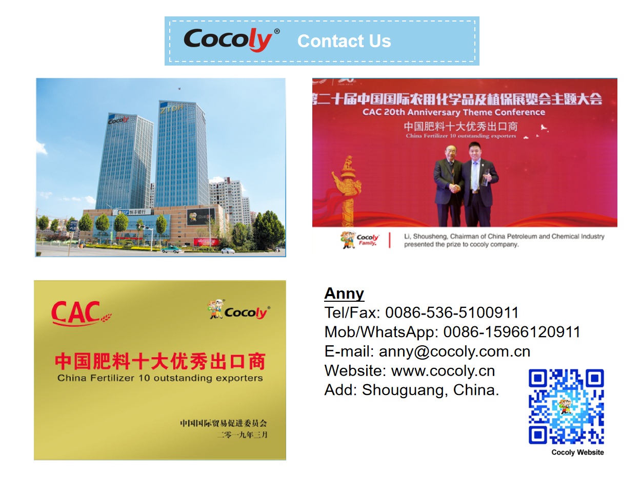 Cocoly 100% Water-soluble Organic Fertilizer Amino Acid + Humic Acid ...