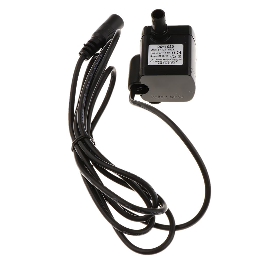 12v 3w Micro Mini Pump Submersible Water Pump Aquarium Fish Pond ...