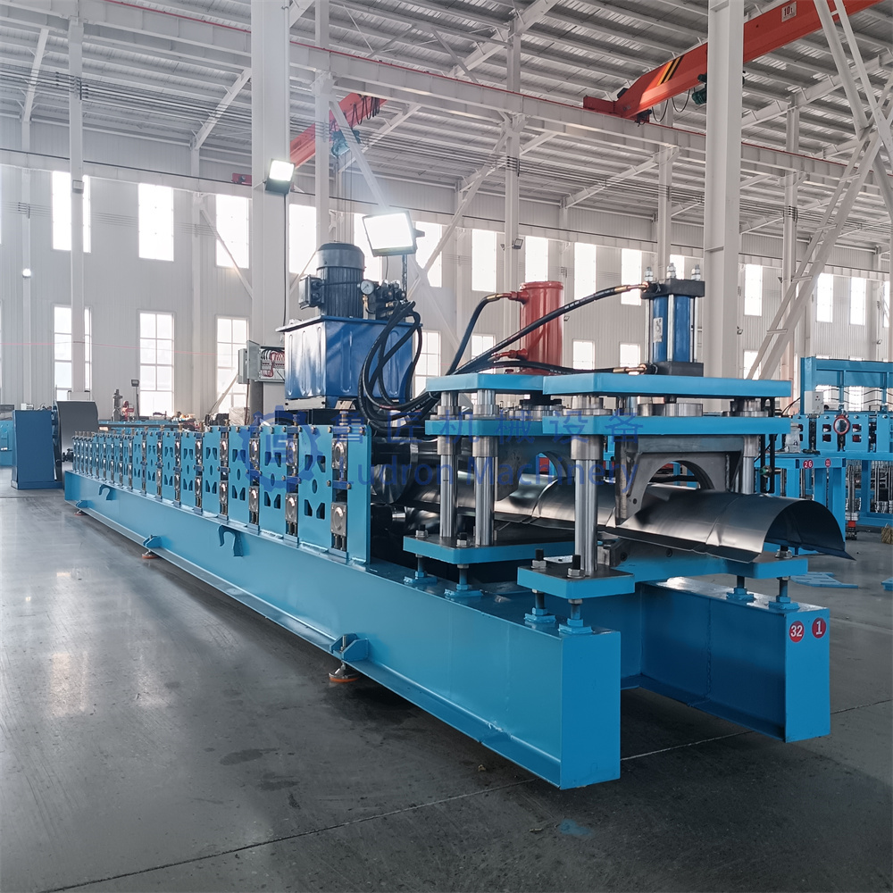 Customizable Metal Roof Ridge Cap Roll Forming Machine, High Quality ...