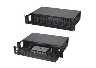 Rack Mount Fiber Enclosure High Density , 96f For Sc Connec, High ...