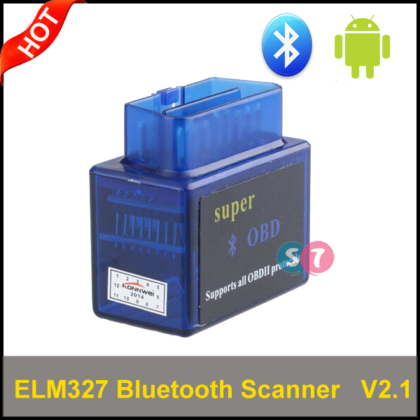 V2.1 Elm327 Bluetooth Scanner Reader, High Quality V2.1 Elm327 ...