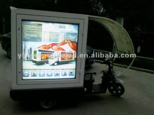 Flexible Vehicle Advertising Motorcycle Advertising Trailer, High ...