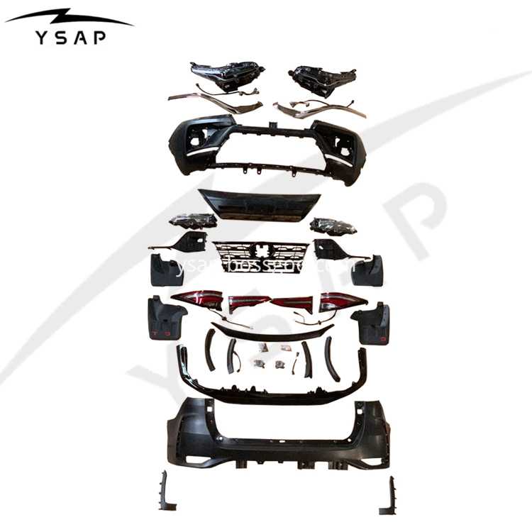 Upgarde Body Kit For 2021 Fortuner Oe Kit, High Quality Upgarde Body ...