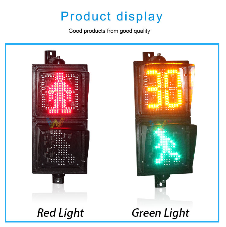 Countdown Timer 200mm Led Traffic Pedestrian Cross Light, High Quality ...