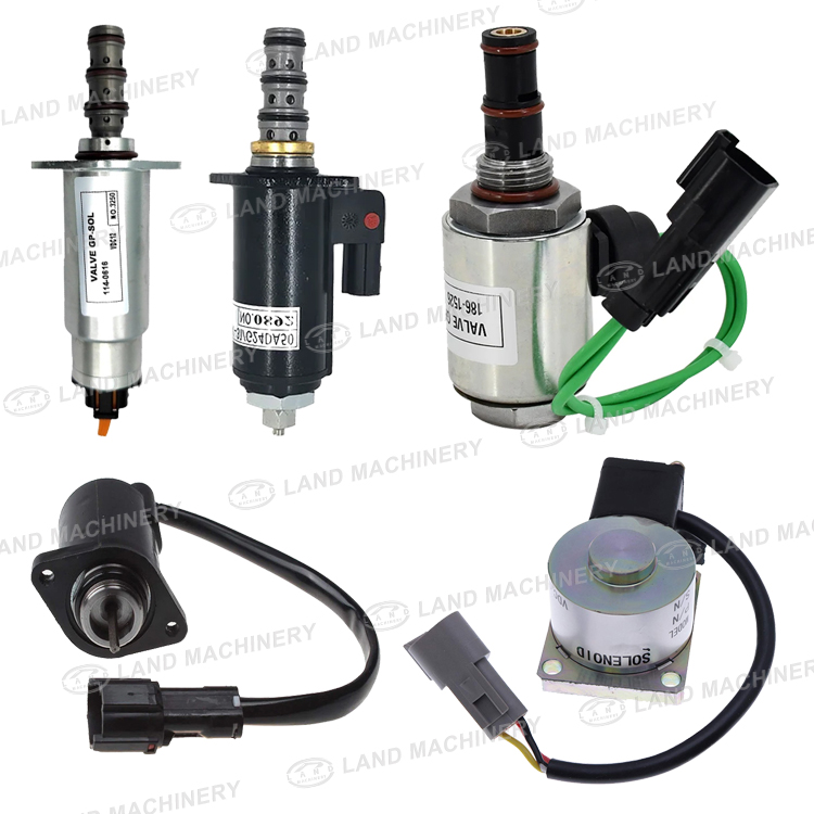 Caterpillar/perkins/komatsu Excavator Solenoid Valves & Engine Kits ...
