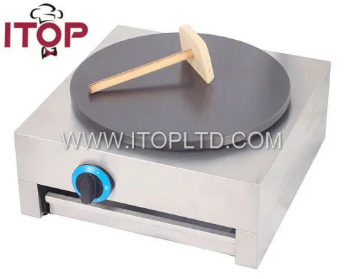 Single Plate Gas Mini Pancake Machine, High Quality Single Plate Gas ...