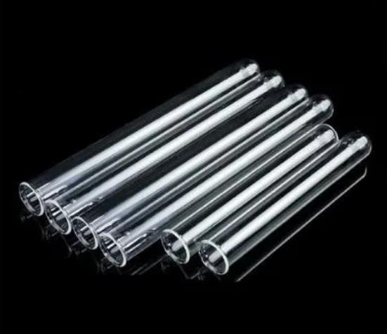 Cylindrical Borosilicate Glass Test Tube with Rim 7ml China ...