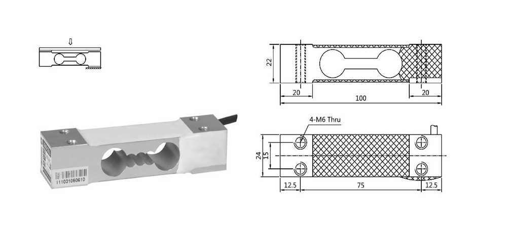 Nh-c6a 30kg Chinese Scale Load Cell, High Quality Nh-c6a 30kg Chinese ...