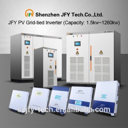 Jfy Inverter Solar Grid Tied Inverter Solar On Grid Inverter 3 Phase ...