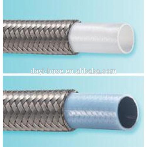 Ss 304 316 Wire Braided Ptfe Teflon Hose, High Quality Ss 304 316 Wire Braided Ptfe Teflon Hose ...