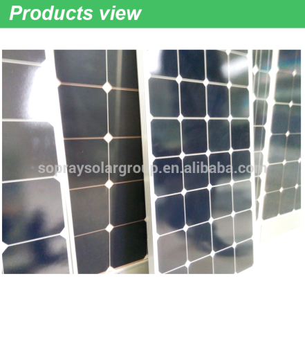 Sunpower Flexible Thin Film Solar Panel 80w, High Quality Sunpower ...