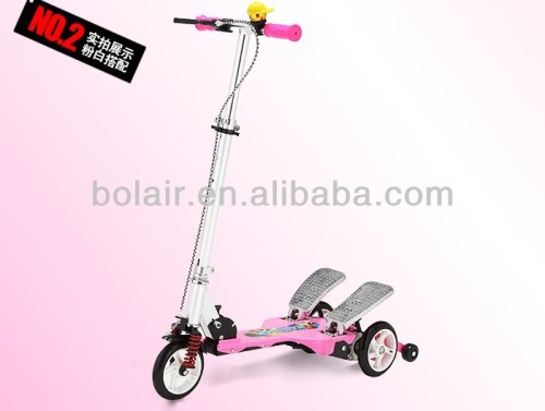 New Stepper Scooter/kick Foot Scooter/dual-pedal Kick Scooter, High ...