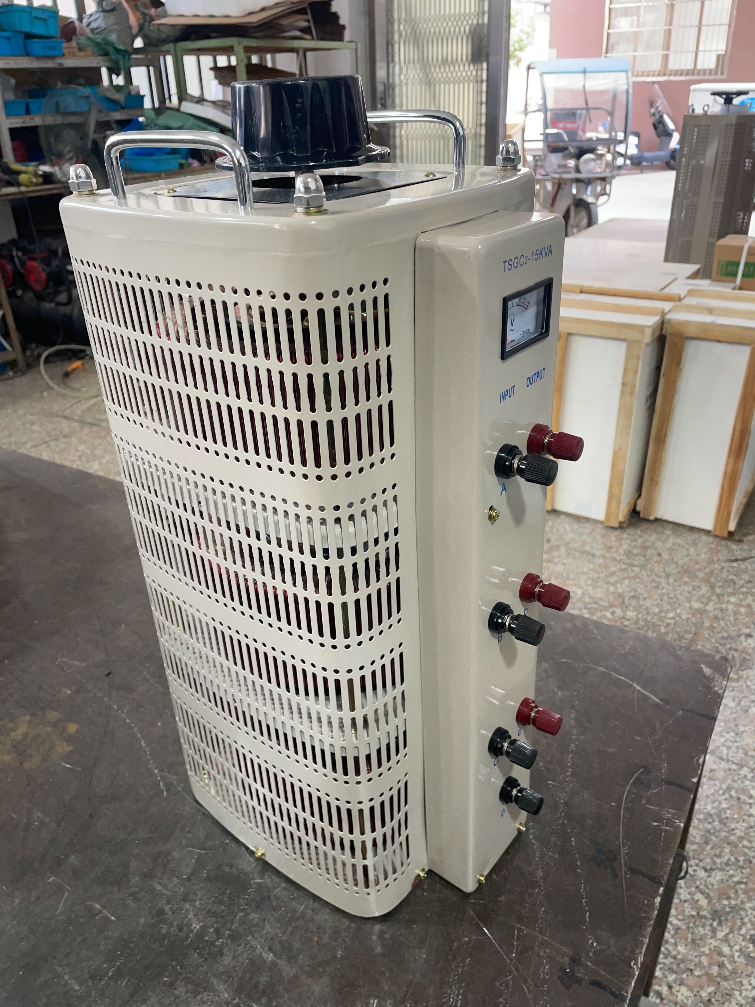 Three Phase 15kva Variac Transformer 380v Input 0-380v Output, High ...