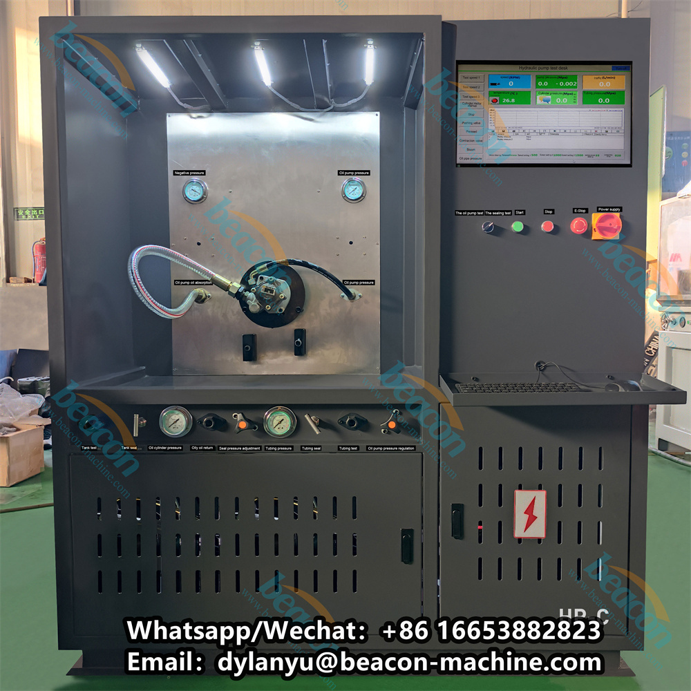 Hydraulic Pump Repair Test Bench With Hp-c Hydraulic Cylinder ...