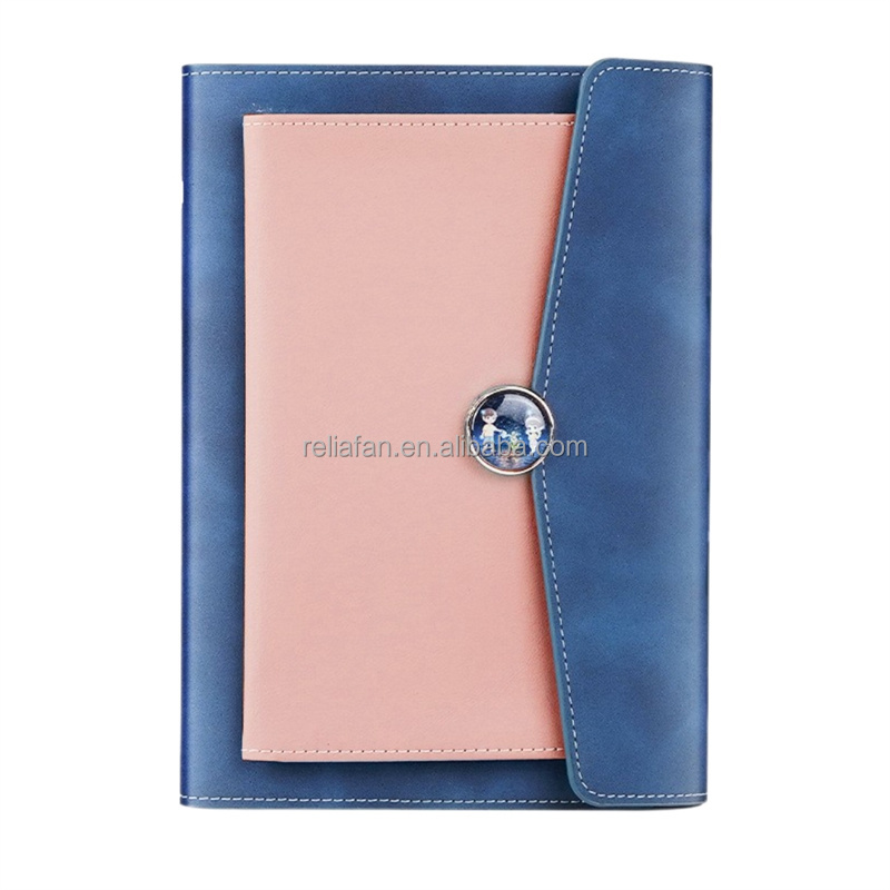Luxury Custom A6 Notebook Padfolio With Embroidered Logo, High Quality ...
