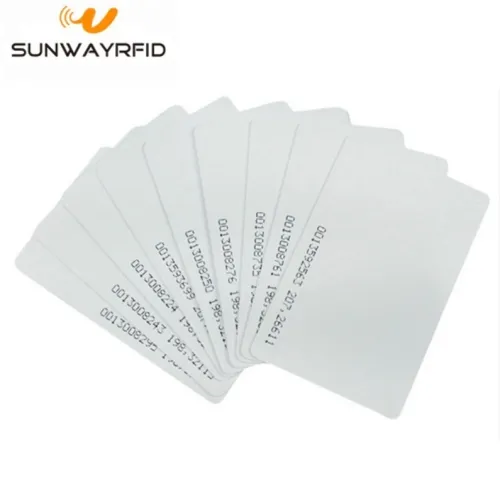 Printable Em4305 Blank Card Writable White Rfid Card, High Quality ...