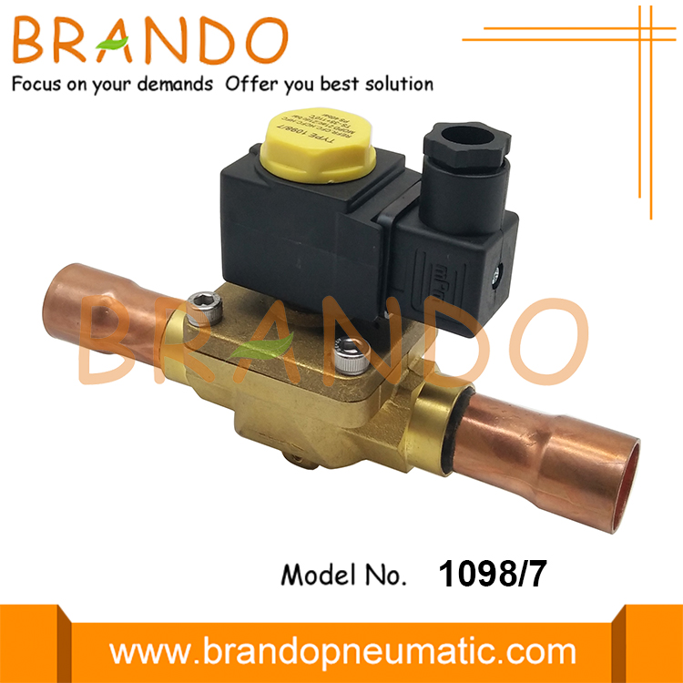 Castel Type 7/8'' ODS Refrigeration Solenoid Valve 1098/7 China ...