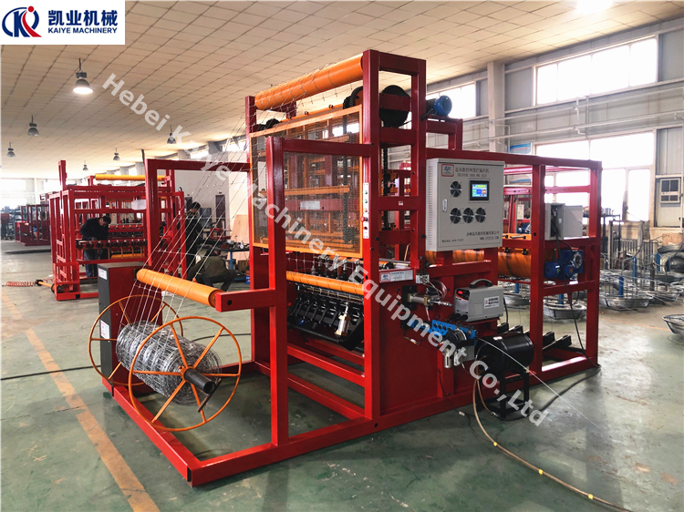 Automatic Fixed Knot Woven Wire Fence Machine - New Design, High ...
