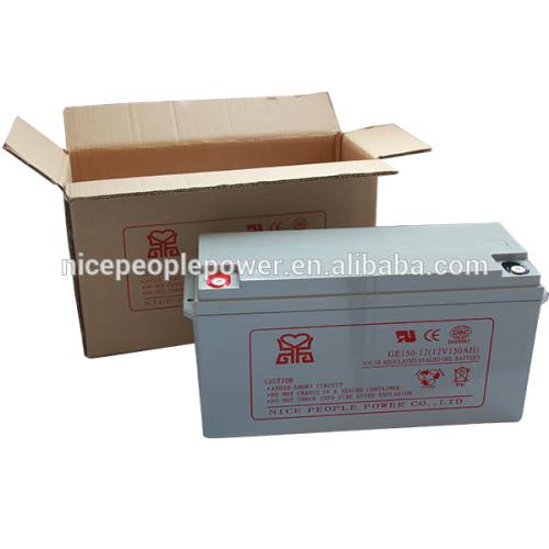 Valve Regulated Gel Solar Battery 12v150ah Solar Cell Price, High ...