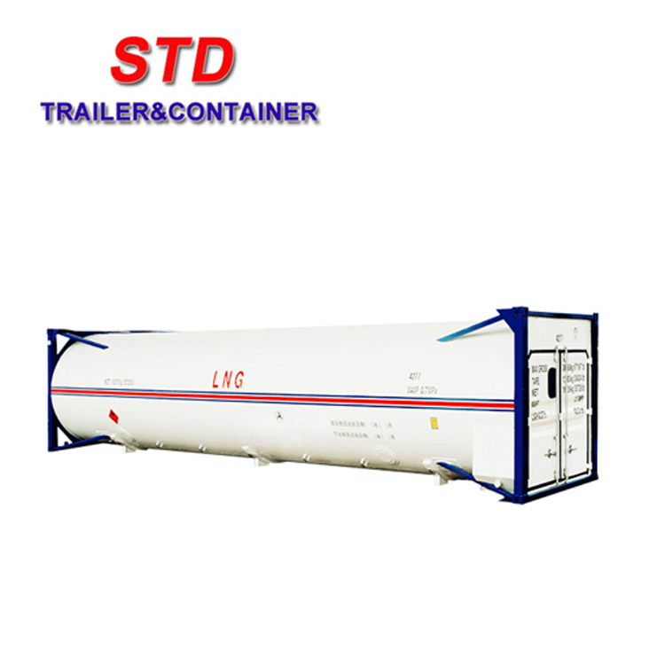 T75 20ft Lng Iso Tank Shipping Container, High Quality T75 20ft Lng Iso ...