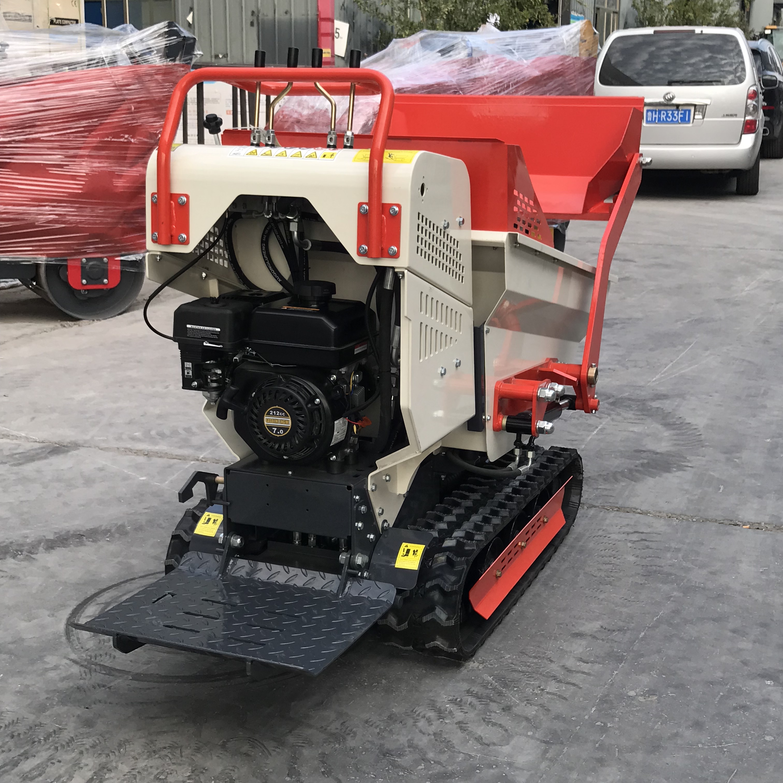 Customizable Self-loading All-terrain Hydraulic Mini Crawler Dumper ...