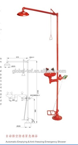 Laboratory Emergency Shower Eye Wash,multiply Models For Choosing, High ...