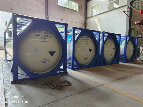 20ft 23m3 Sulfur Dioxide Tank Container, High Quality 20ft 23m3 Sulfur ...