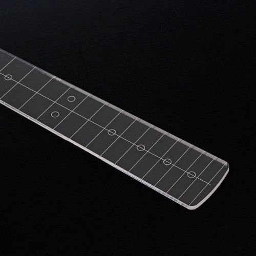 Acrylic Guitar Neck Ruler Scale Measuring Fretboard Frets Musical ...