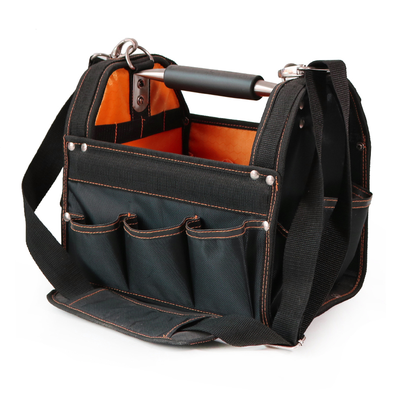 Heavy-duty Polyester Tubular Steel Tote Electrician Tool Bag, High ...