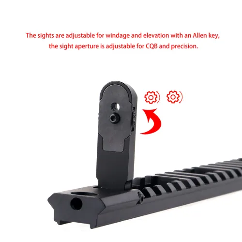 Mp7 Back-up Sight Top Picatinny Rail คุณภาพสูง Mp7 Back-up Sight Top ...