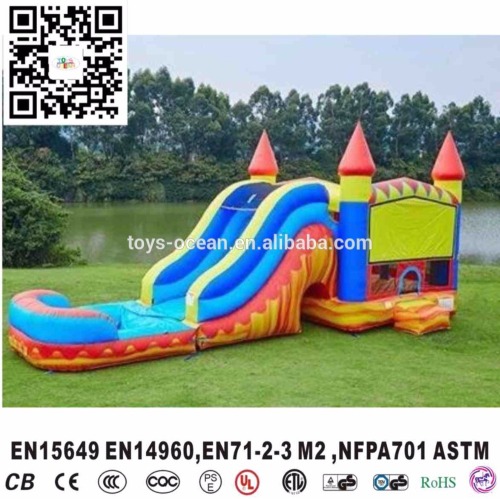 Jungle Inflatable Combo With Pool,jungle Inflatable Slide Jumper Combo ...