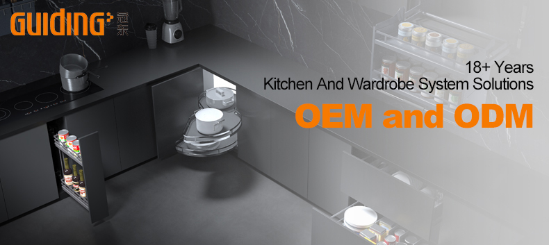Magic Corner Pull-out Kitchen Pantry Organizer, High Quality Magic ...
