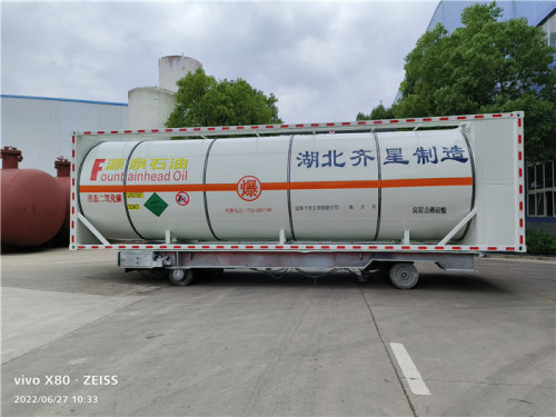 30ft 30m3 Carbon Dioxide Tank Container, High Quality 30ft 30m3 Carbon ...
