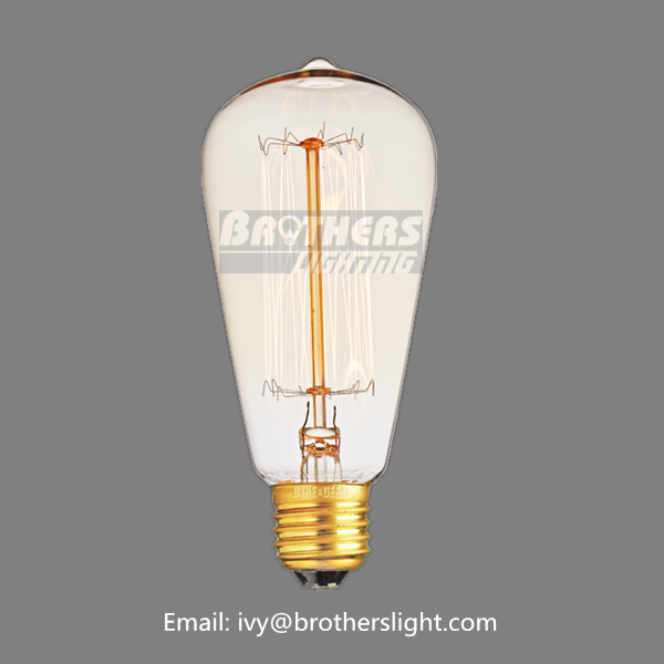 St64 Rustic Light Bulb: Nostalgic Edison Light Bulb Classic Collection ...