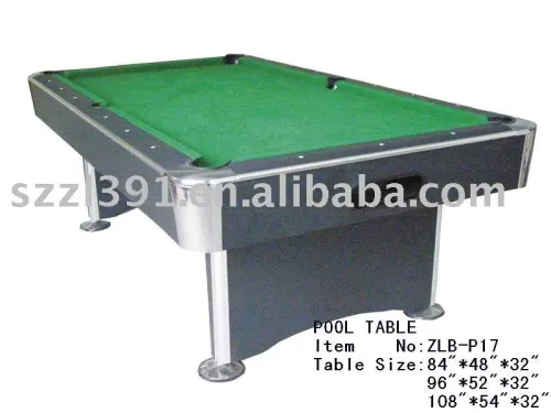 Indoor American Snooker Pool Table, High Quality Indoor American ...