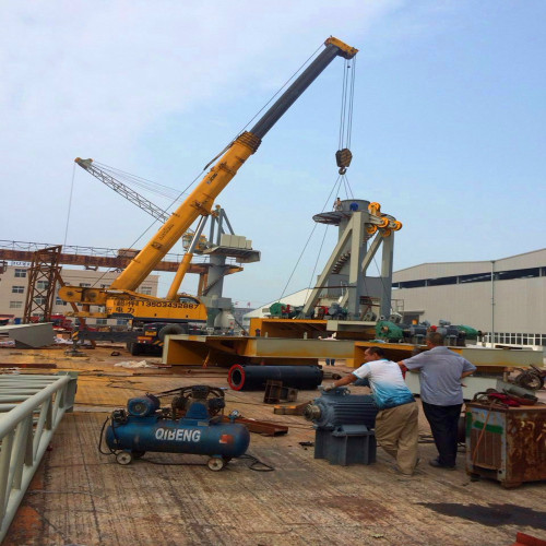 50t Offshore Pedestal Crane, High Quality 50t Offshore Pedestal Crane ...