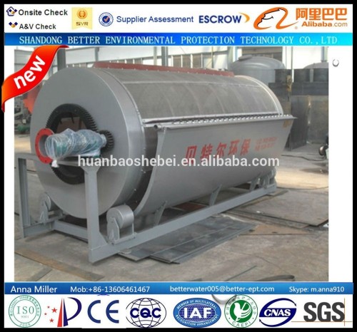 Good Performance Paper Making Wastewater Treatment Micro Drum Filtration Machine, High Quality ...