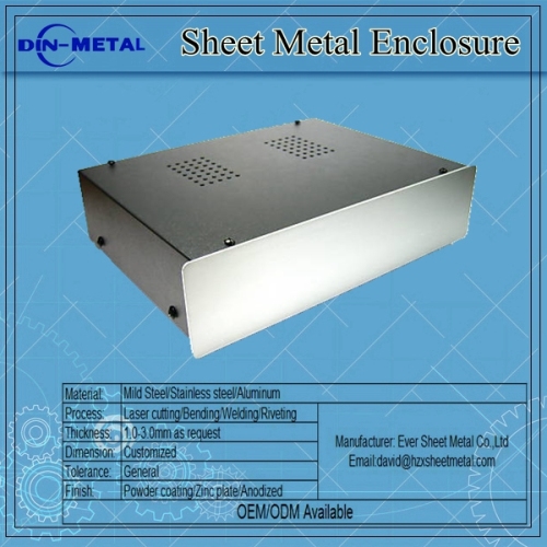 Oem Sheet Metal Enclosure Small Electrical Box, High Quality Oem Sheet ...