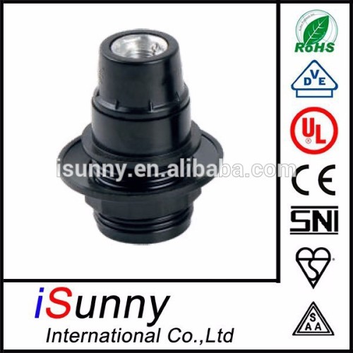 Vde Ce E14 Bakelite Lampholder, E14 Lamp Socket, E14 Half Thread Bakelite Lampholder, High ...
