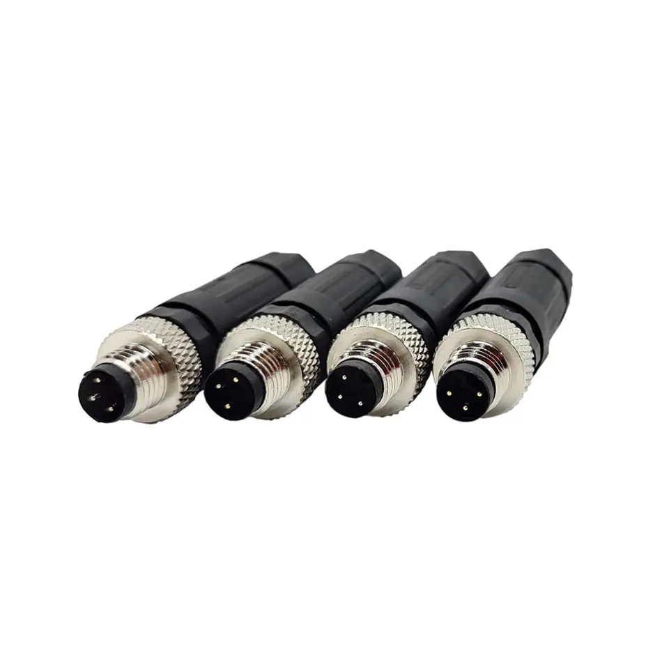 무선 M8 현장 배선 가능 원형 커넥터, Bossgoo.com의 고품질 무선 M8 현장 배선 가능 원형 커넥터