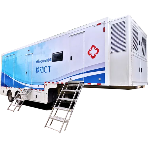 Mobile Medical Ct Semi-trailer, High Quality Mobile Medical Ct Semi ...