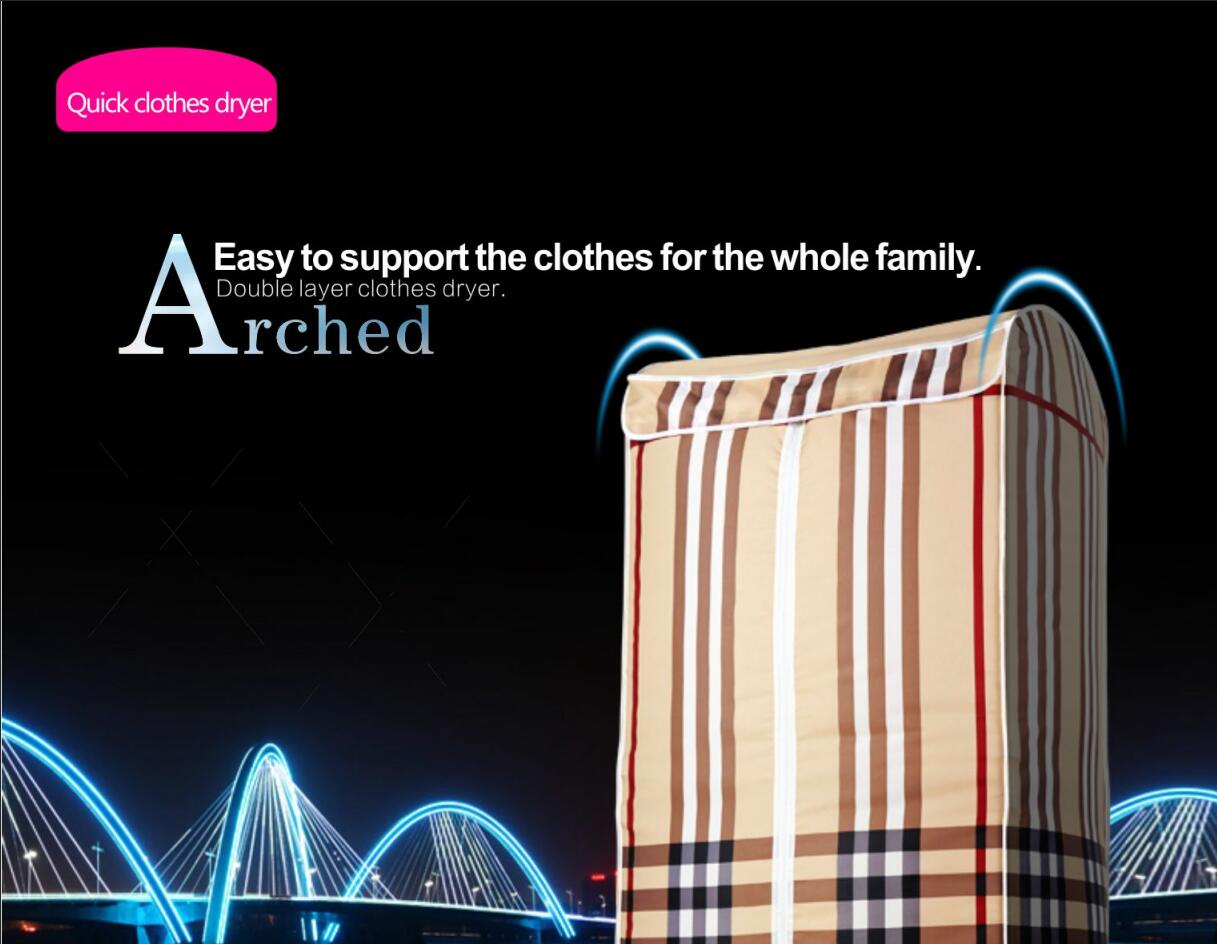 808f Arch Clothes Dryer 15kg Portable Double Layer Stainless Steel ...