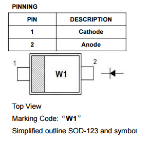 Silicon Epitaxial Planar Switching Diode 1n4148w, High Quality Silicon Epitaxial Planar ...