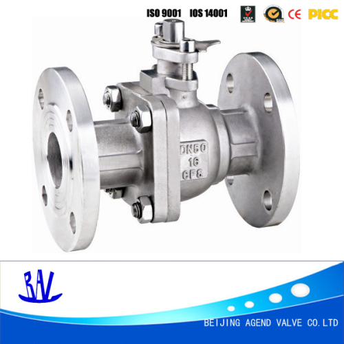 Flange Connection Ball Valve Dn50, High Quality Flange Connection Ball ...