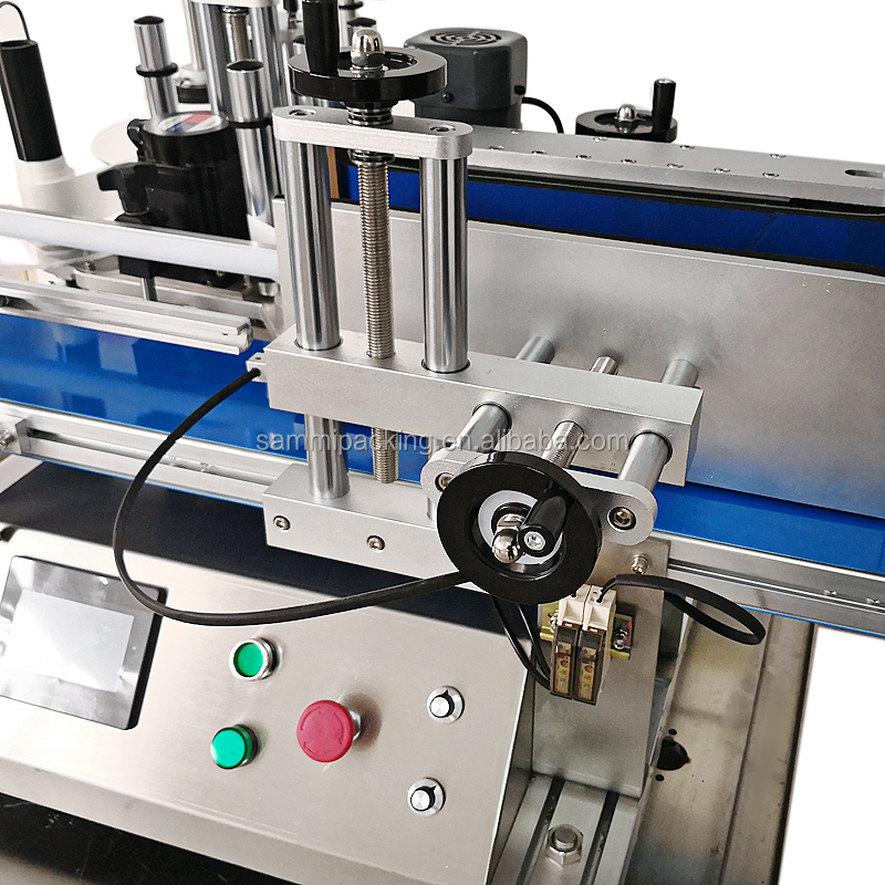 Double Side Round Bottle Labelling Machine With Date Coder, High ...