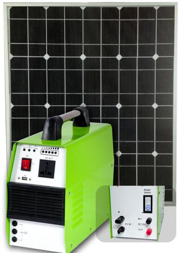 100w Solar Home System (oda100-33ah-ac), High Quality 100w Solar Home ...