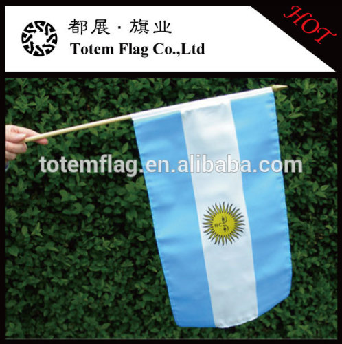 Hand Painted Flags , Small Plastic Flags , Argentina Hand Flag, High ...