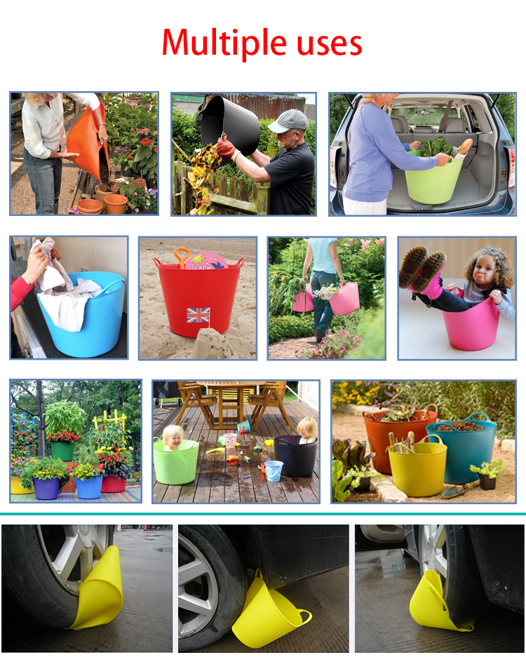 Rubber Pail All-purpose Rubber Pail, High Quality Rubber Pail All ...
