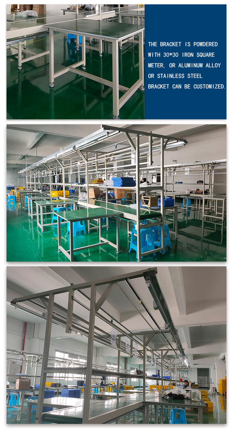 Belt Line With Independent Working Table, High Quality Belt Line With ...